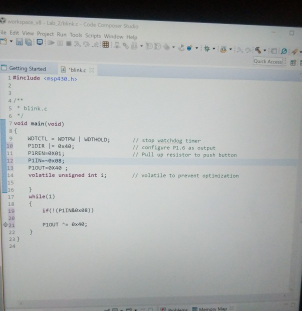 Solved Lab 3 - Branching, Push Button and LEDs-Reading | Chegg.com