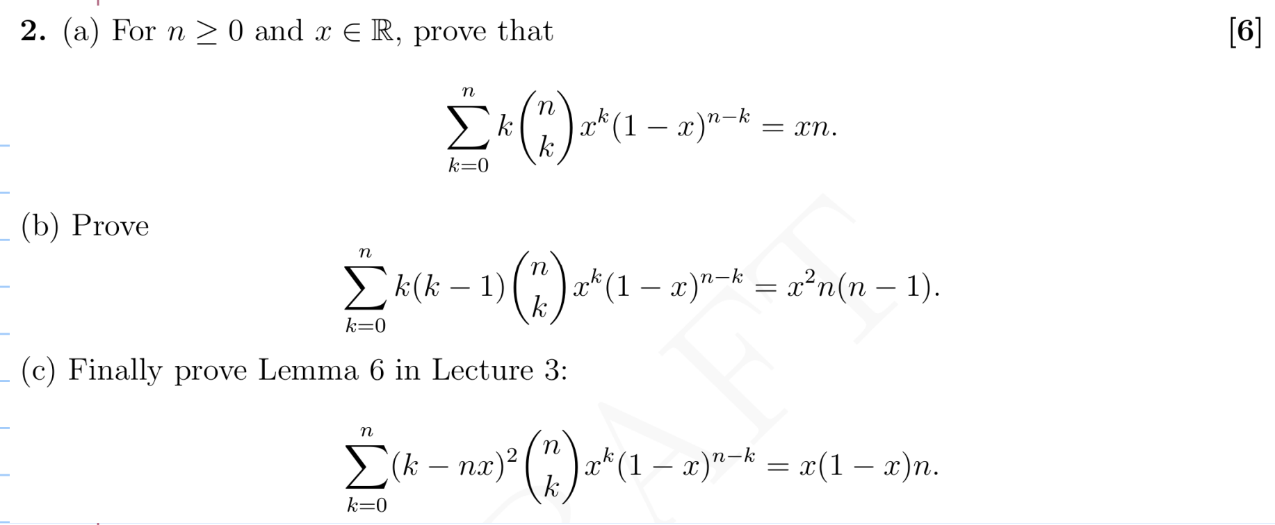 Solved 2. (a) For n≥0 and x∈R, prove that | Chegg.com Solved 2. (a) For n≥0 and x∈R, prove that | Chegg.com