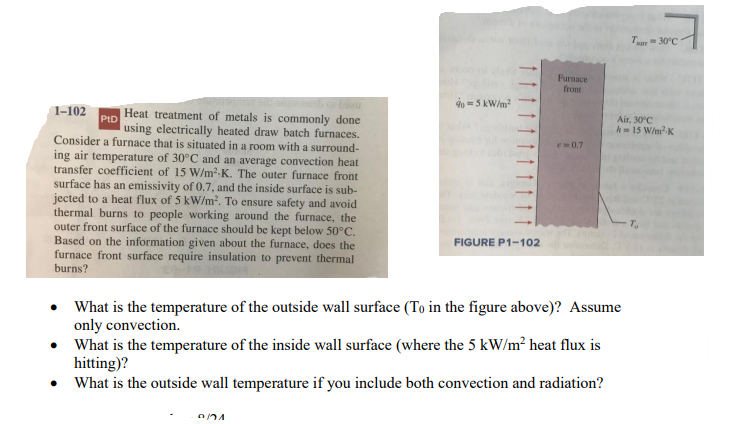 Solved 1-102 PtD Heat treatment of metals is commonly done | Chegg.com