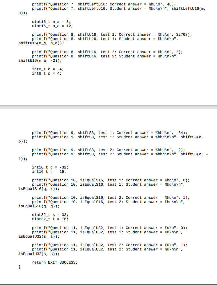 Solved Write ARM assembly implementations for all of the | Chegg.com