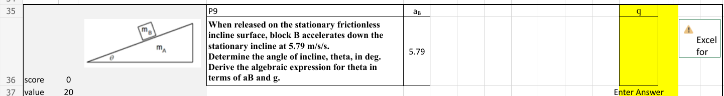 Solved 4 Excel for | Chegg.com