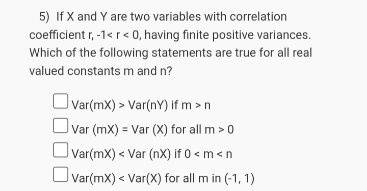 Solved If x ﻿and Y ﻿are two variables with | Chegg.com