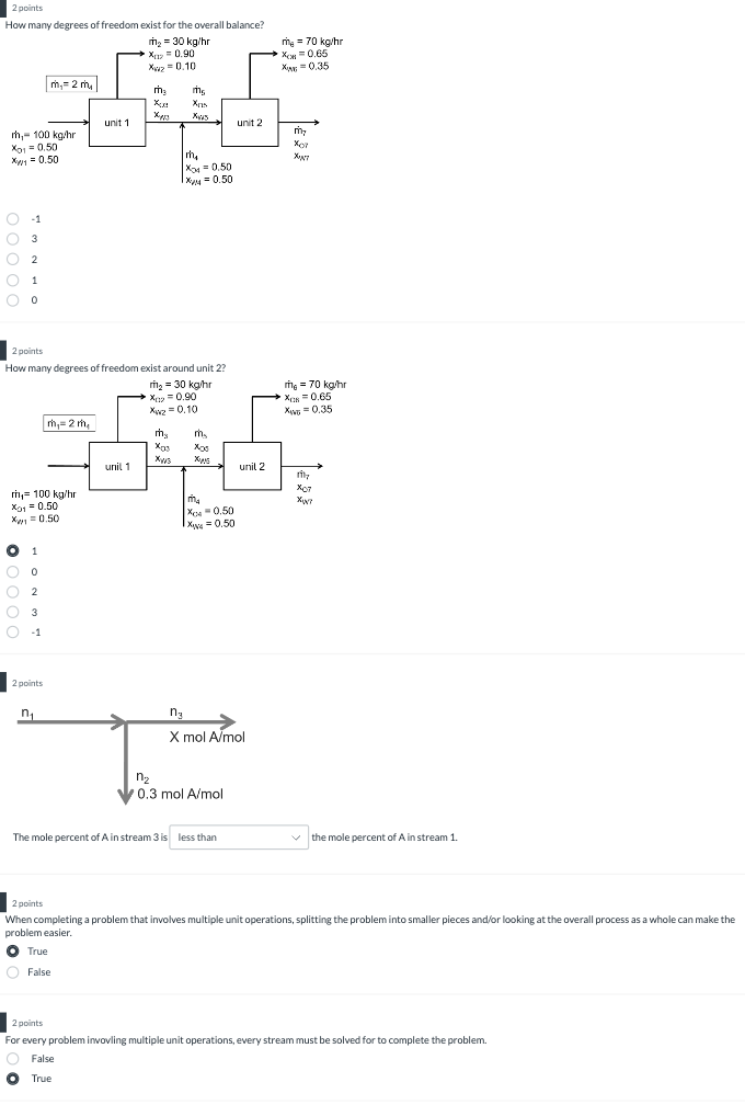 Solved 2 ﻿pointsWhen completing a problem that involves | Chegg.com