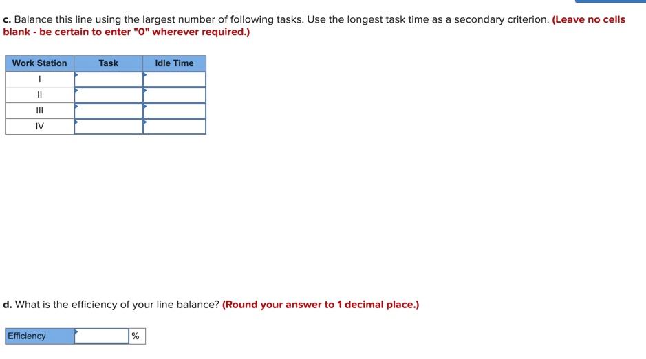 Solved Problem 8-6 (Algo) The desired daily output for an | Chegg.com