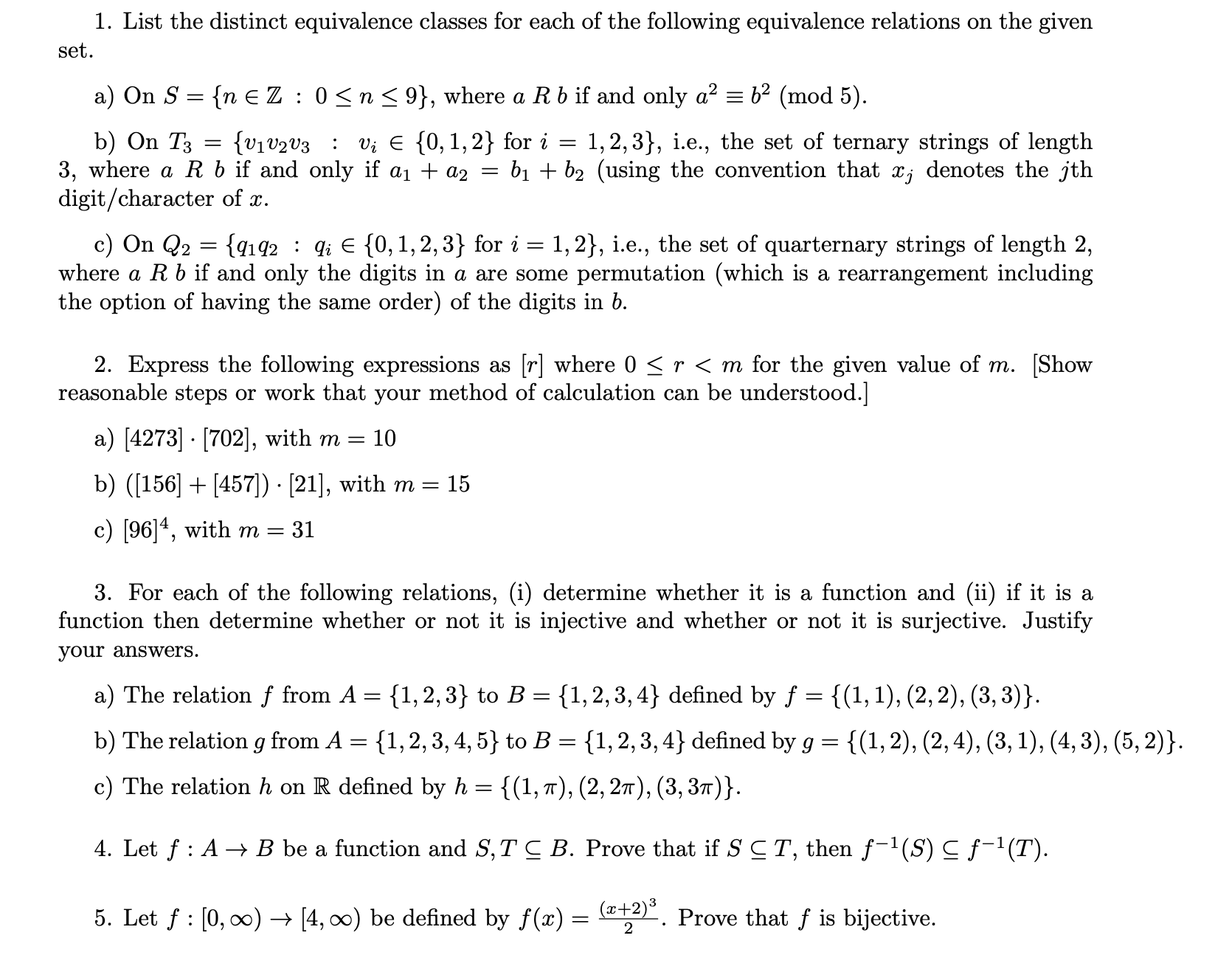 Solved Please see attached image and solve the follwoing. | Chegg.com