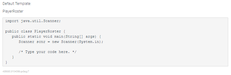 Solved This program will store roster and rating information | Chegg.com
