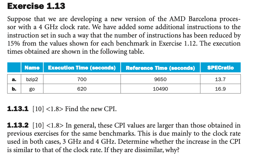 Solved Exercise 1.13Suppose that we are developing a new | Chegg.com