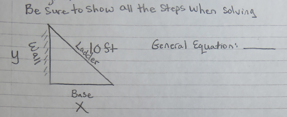 Solved Related Rate problem. A ladder 10 feet A long is | Chegg.com