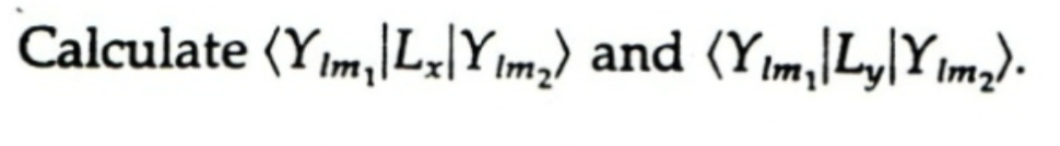 Solved Calculate (Yim, |Lx/Yim,) and (Yim, Ly/Yimz). | Chegg.com