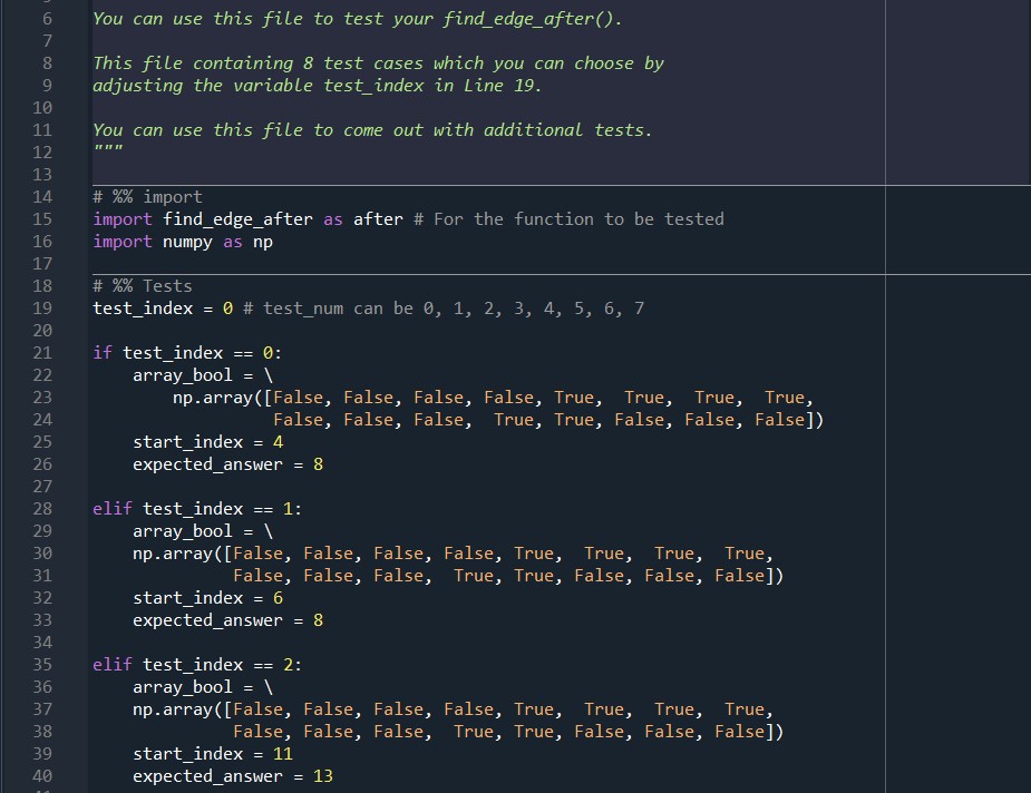 Solved 3. def find_edge_after(array_bool, start_index): - | Chegg.com