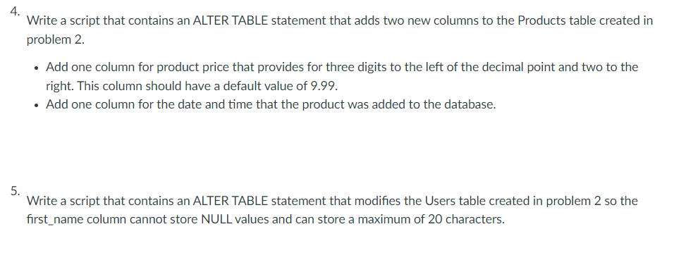 Solved **Please use MySQL Workbench and/or MySQL monitor to | Chegg.com