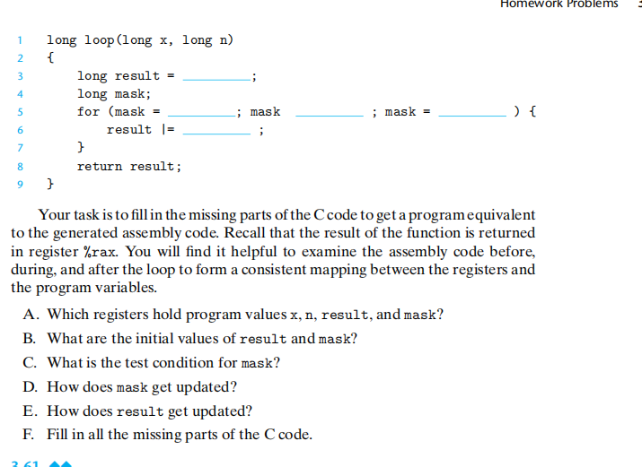 Solved 3.60 Consider the following assembly code: 1 2 3 4 5 | Chegg.com