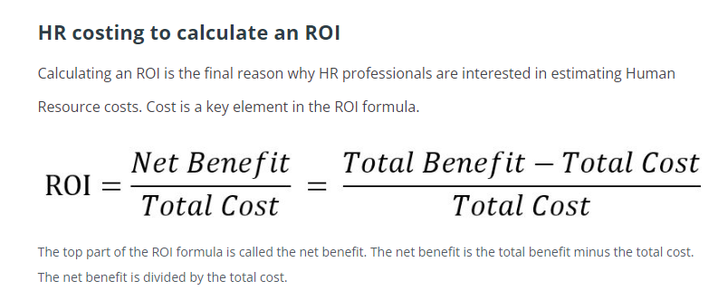 For benefit, calculate the financial cost, $ | Chegg.com