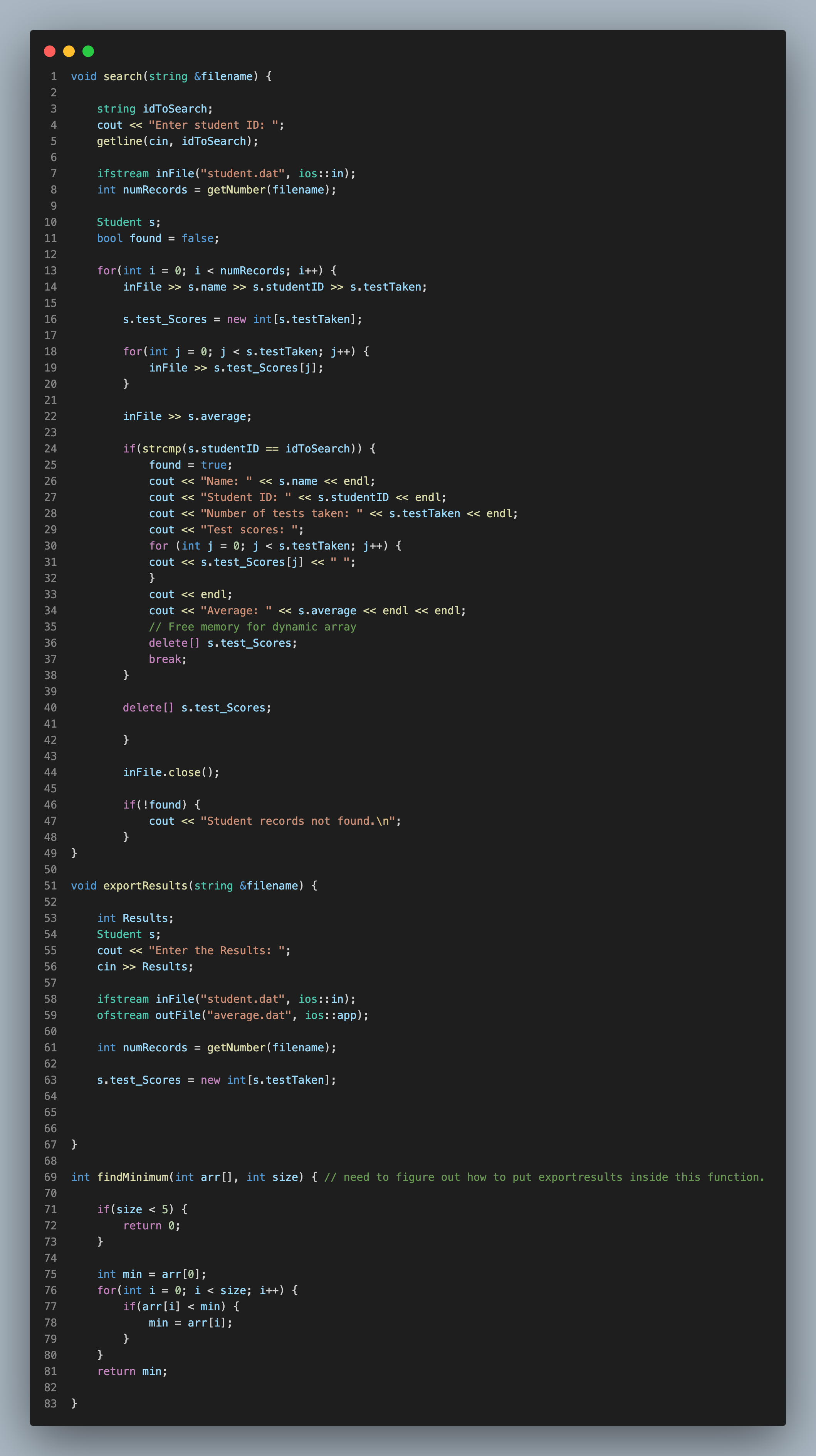 Solved Declare and initialize the following global | Chegg.com