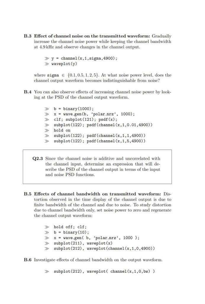 Experiment 2 Binary Signalling Formats Jectives In 