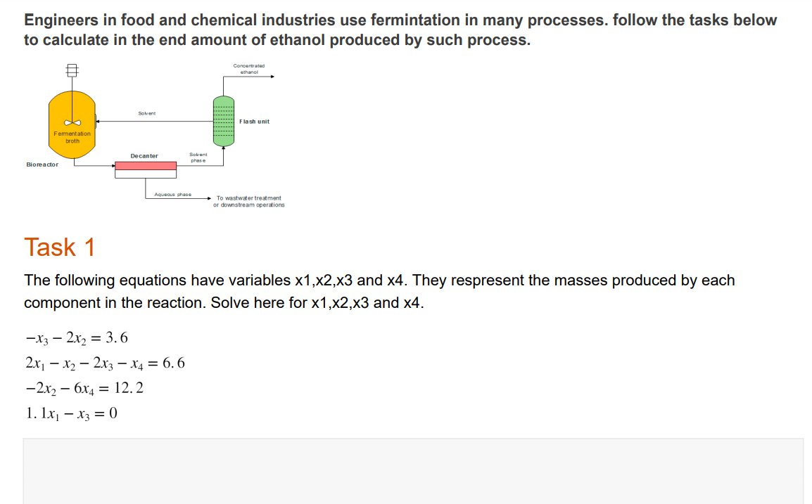 Solved Engineers in food and chemical industries use | Chegg.com
