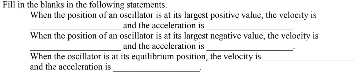 Solved Fill in the blanks in the following statements. When | Chegg.com