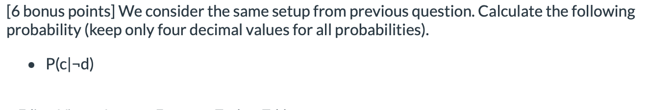 Solved [6 ﻿bonus points] ﻿We consider the same setup from | Chegg.com
