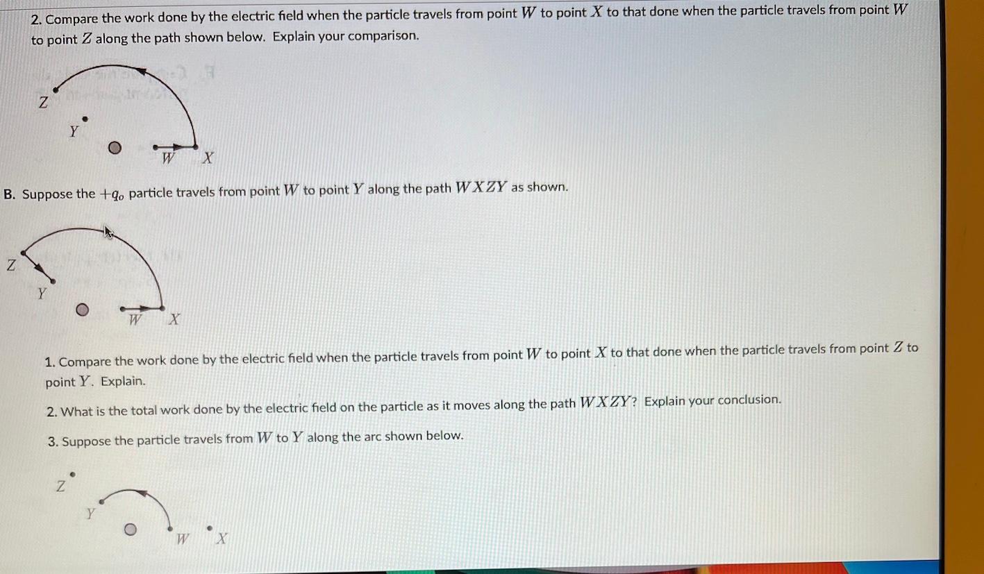 Solved The diagram below shows a top view of a positively | Chegg.com