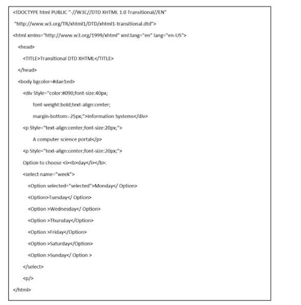 Solved The above source code does not follow Transitional | Chegg.com