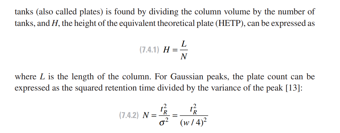 Solved tanks (also called plates) is found by dividing the | Chegg.com