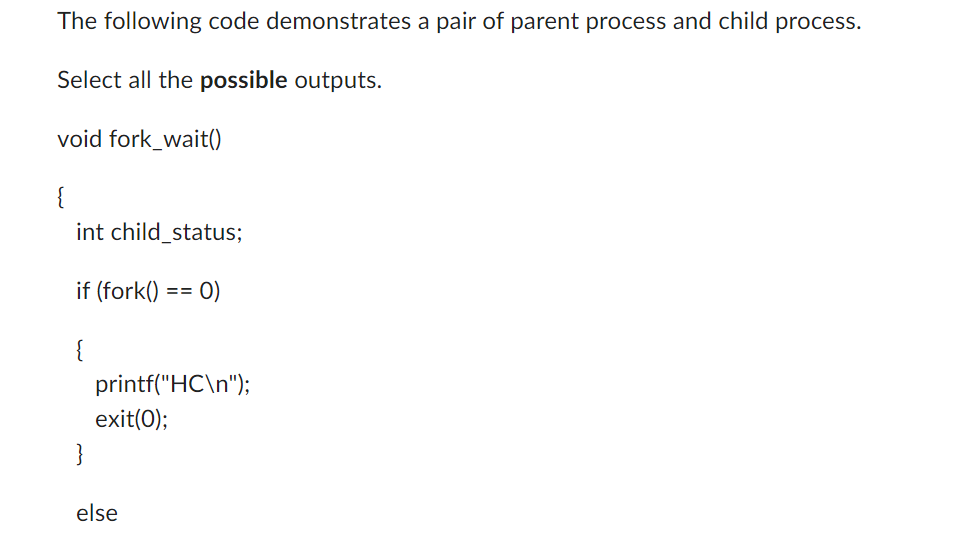 Solved The following code demonstrates a pair of parent | Chegg.com
