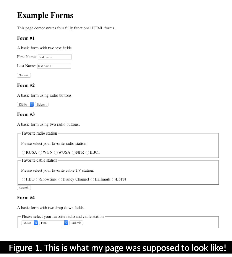 For Four Forms Read ALL of the instructions | Chegg.com
