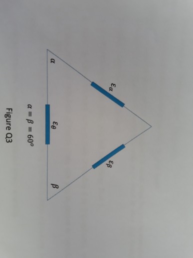Solved Question 3 [15 marks] For the 60° delta rosette shown | Chegg.com