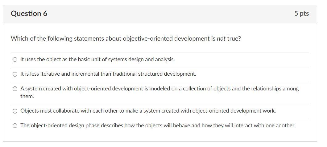 Solved Which of the following statements about | Chegg.com