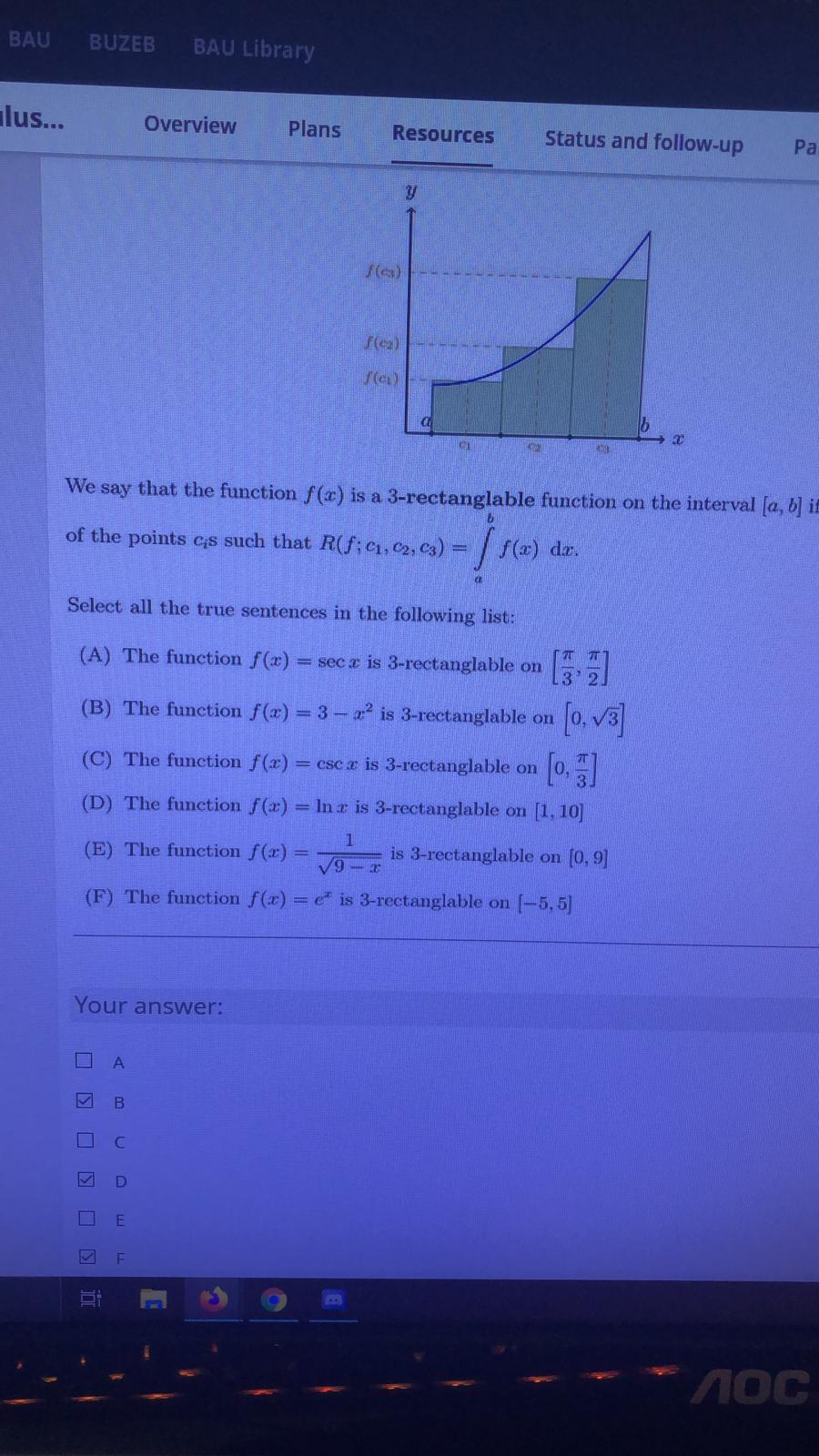 Solved BAU BUZEB BAU Library lus... Overview Plans Resources | Chegg.com