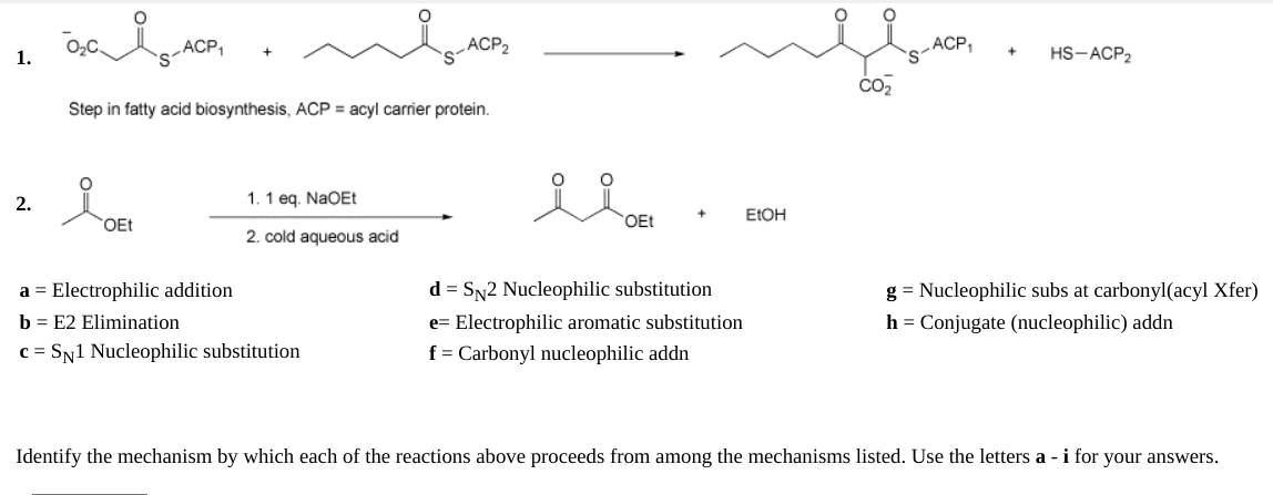 Solved 0 0 sa igace, ACP ni ACP2 АСР. 1. HS-ACP2 COZ Step in | Chegg.com