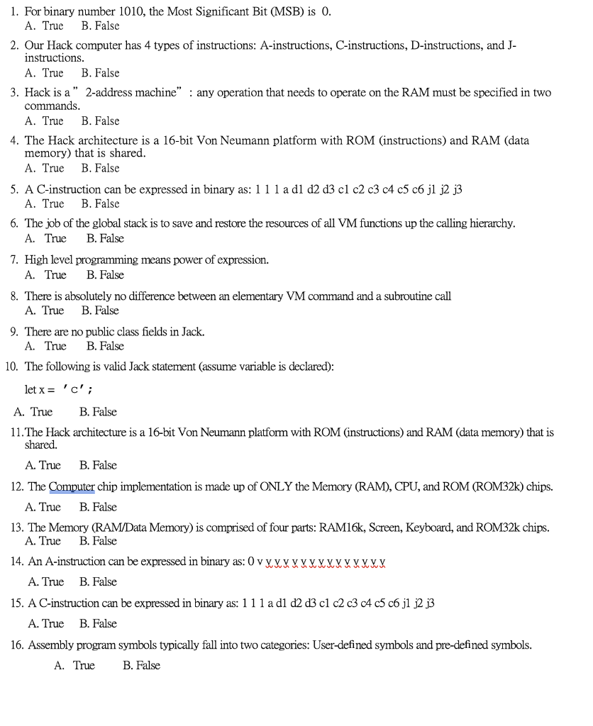 Solved 1. For binary number 1010, the Most Significant Bit | Chegg.com