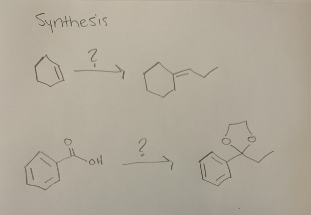 Solved Synthesis | Chegg.com