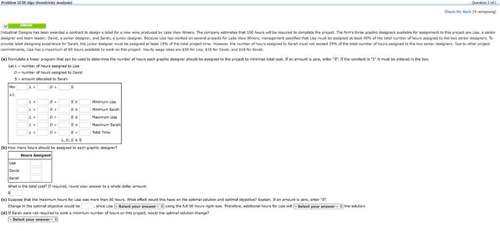 Industrial Designs has been awarded a contract to | Chegg.com