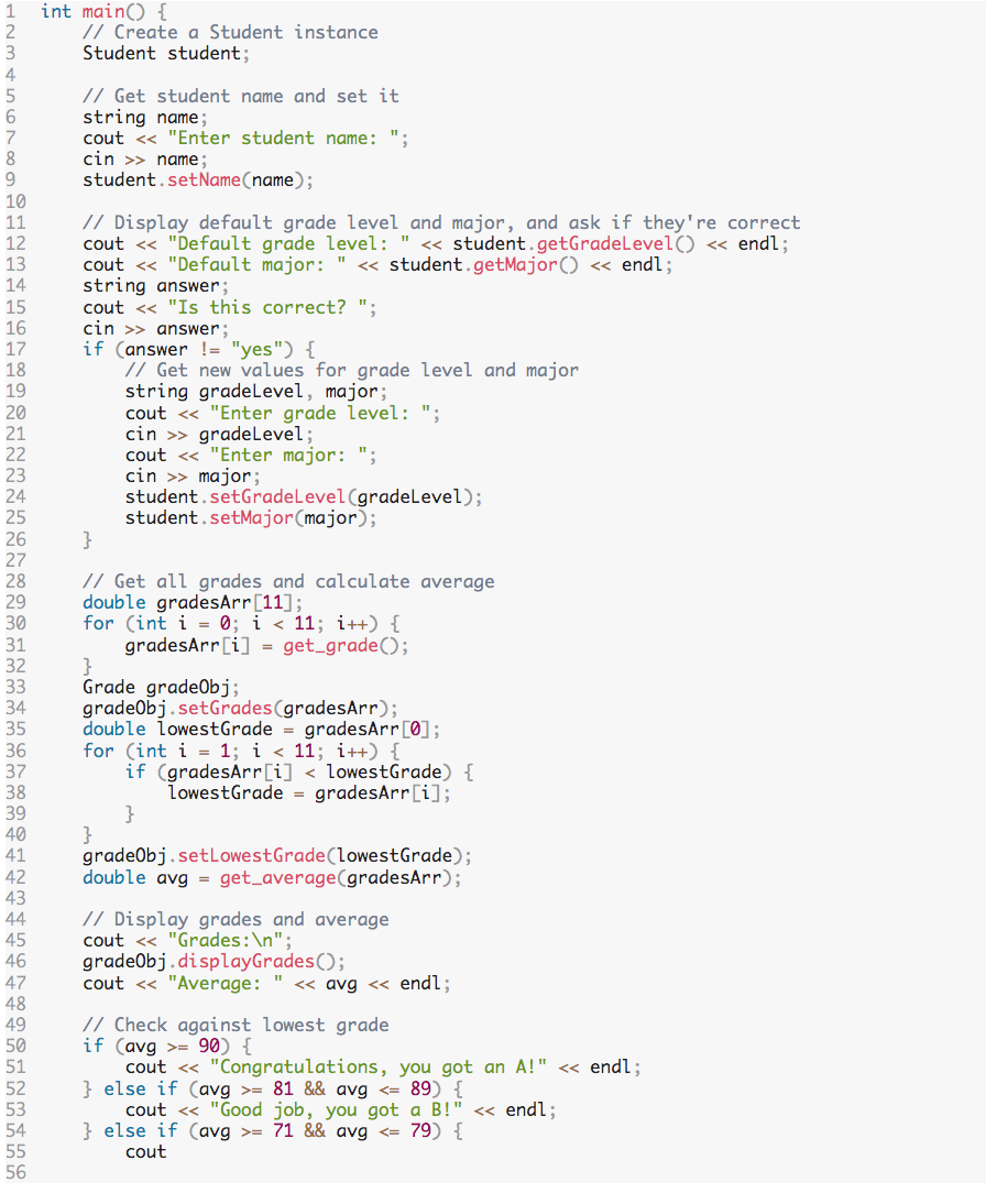 Solved Given this code, how would you do this assignment | Chegg.com