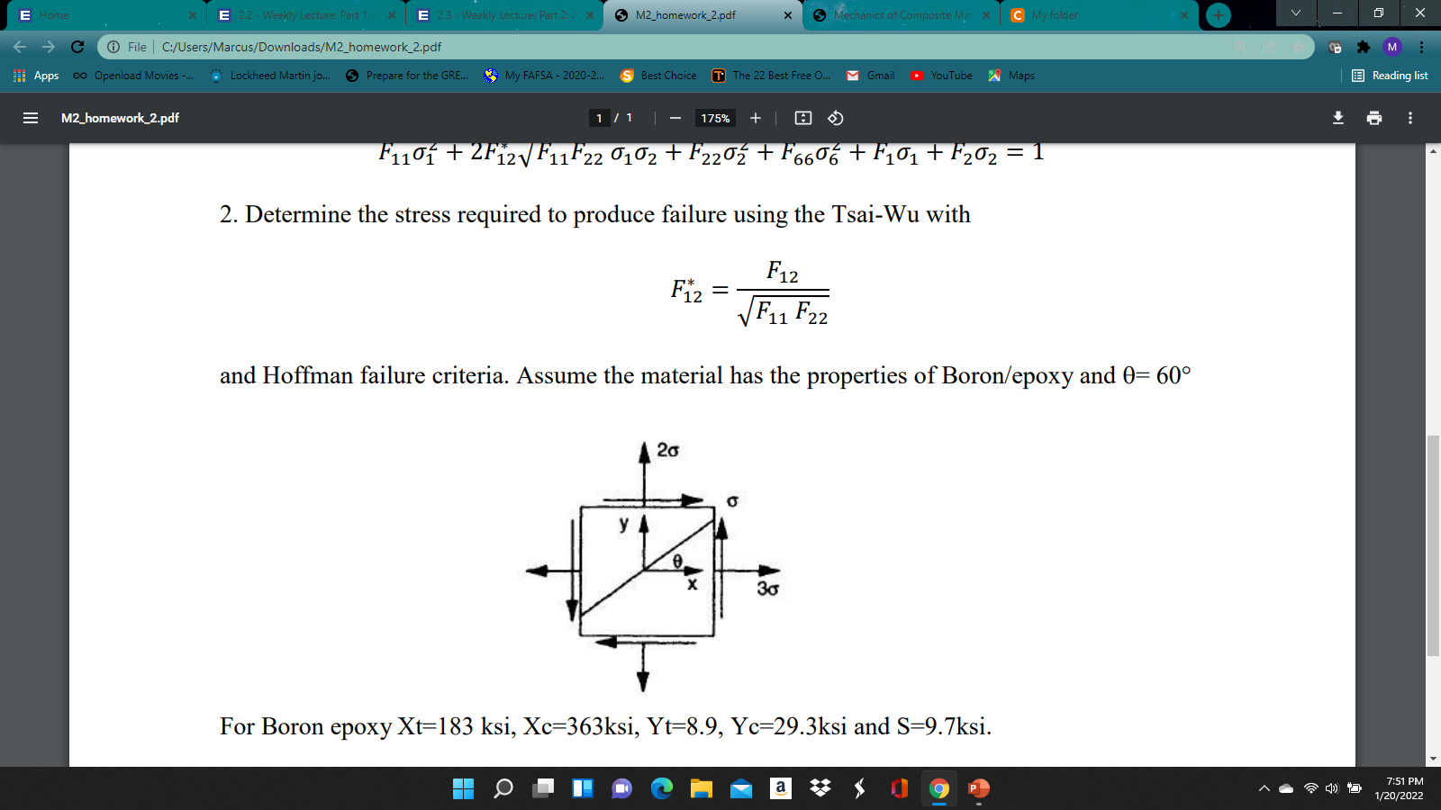 E Home E 2.2 - Weekly Lecture: Part 1: X E 2.3 - | Chegg.com