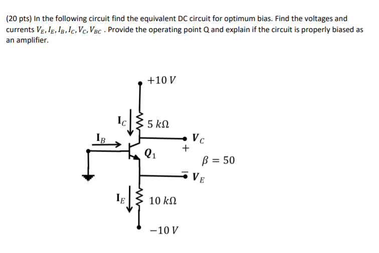 Solved (20 pts) In the following circuit find the equivalent | Chegg.com