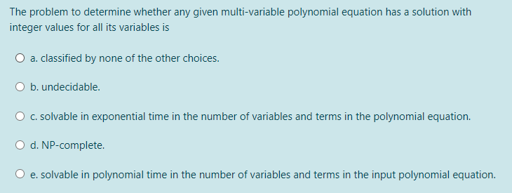 Solved The problem to determine whether any given | Chegg.com