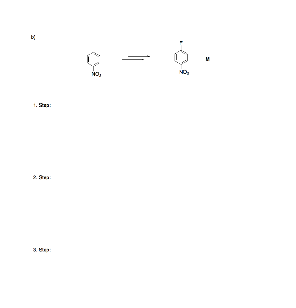 Solved Part I: Multistep Synthesis: (18 points) Propose | Chegg.com
