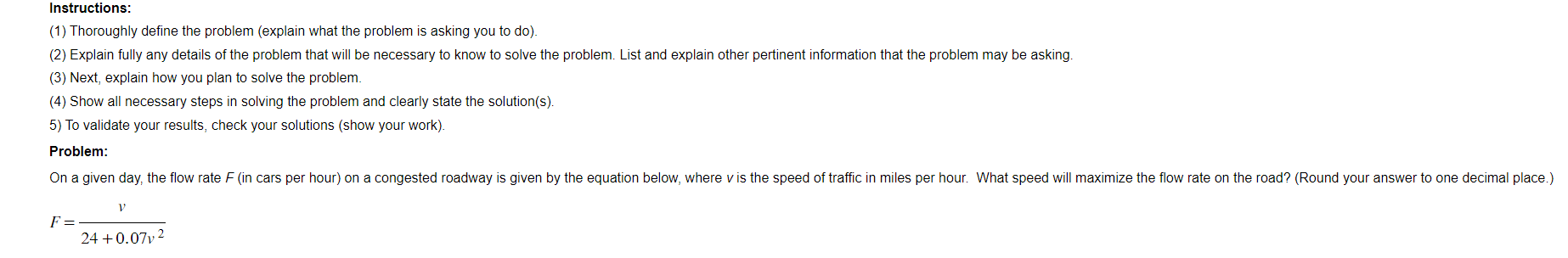 Solved (1) Thoroughly define the problem (explain what the | Chegg.com