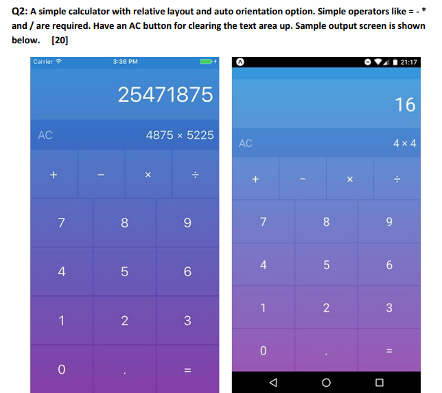 Solved Develop a small application that implements a | Chegg.com
