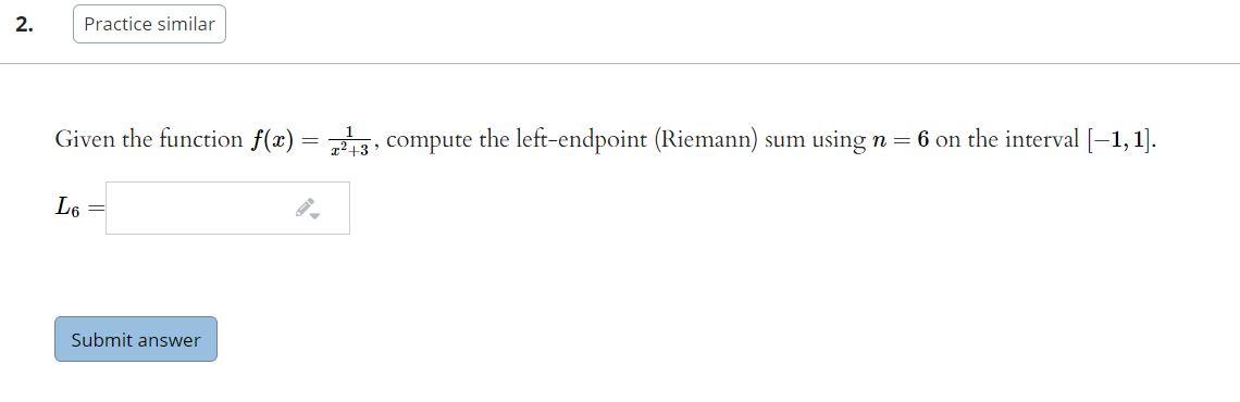 Solved 1. Practice similar Given the function f(x) = | Chegg.com