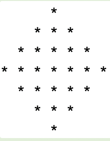 Solved Modify the code below in order to create this shape | Chegg.com