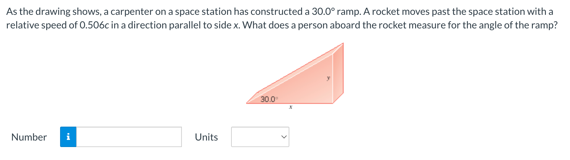Solved As the drawing shows, a carpenter on a space station | Chegg.com