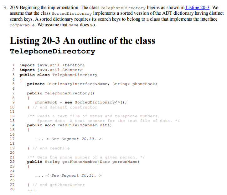 Solved Refer to the discussion of implementation of class | Chegg.com