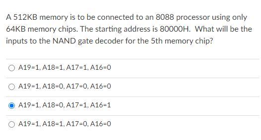 Solved In NAND gate decoders, where is the output of the | Chegg.com