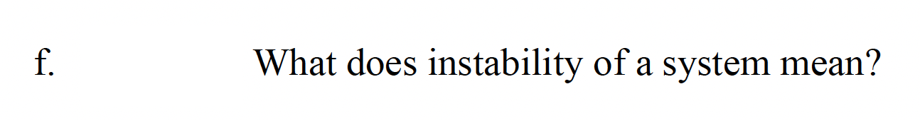 Solved c. Give a physical example of dynamic element and | Chegg.com