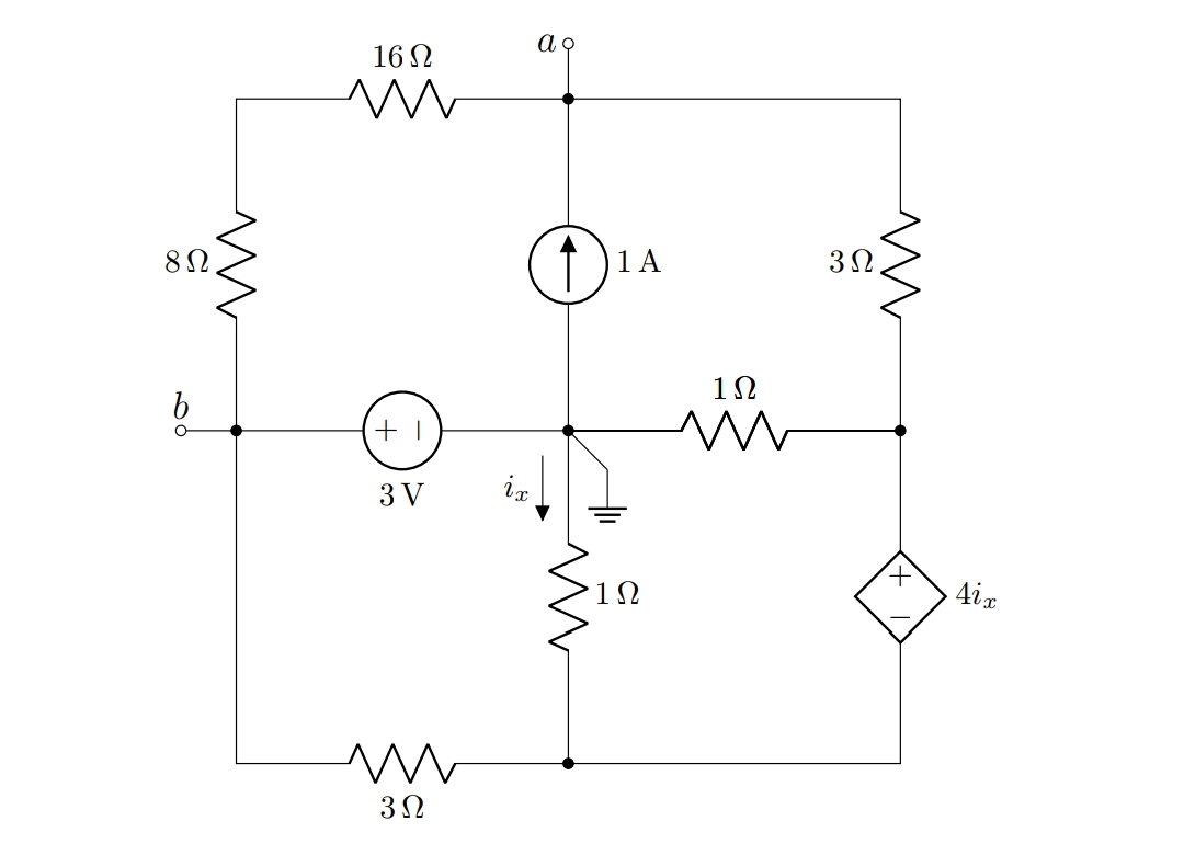Solved Question: Consider the following circuit with open | Chegg.com
