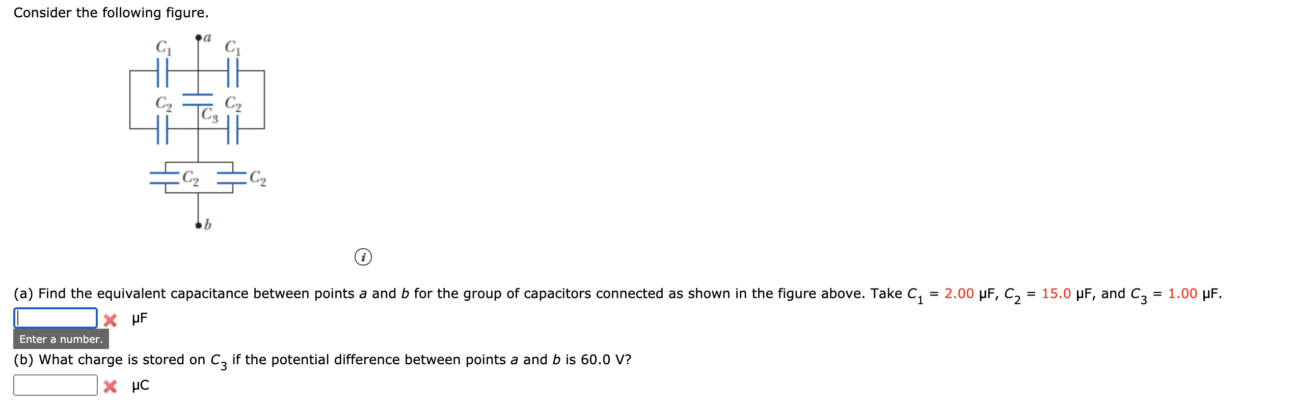 Solved Consider the following figure. a C C C2 C2 Cg C2 C2 = | Chegg.com