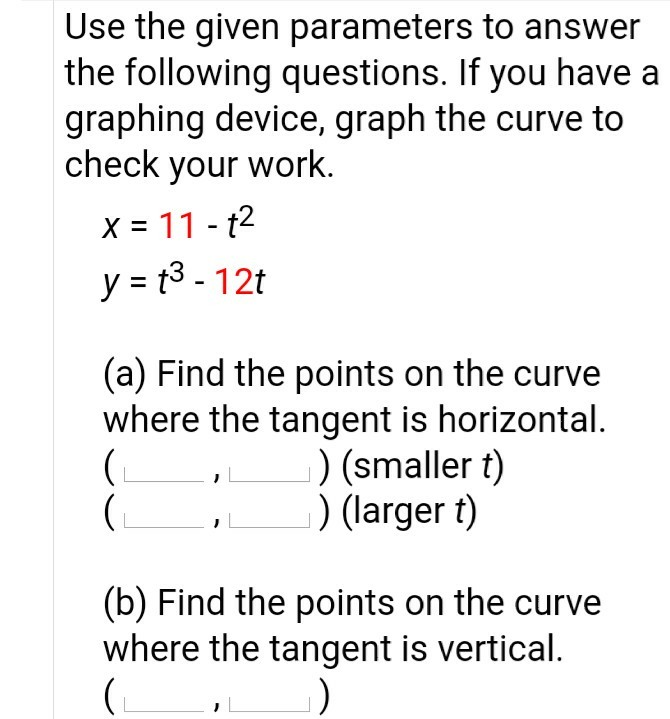 Solved Consider the following. x = t - et y = t + et (a) | Chegg.com